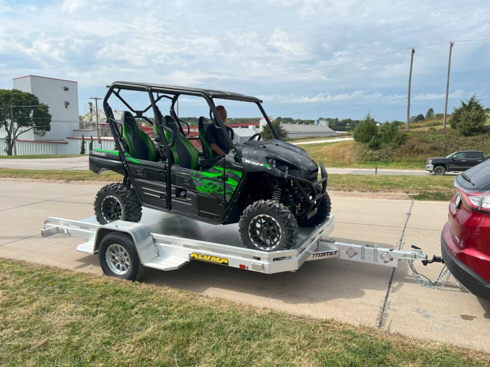 7712H TILT Utility Trailer | Aluma Trailers